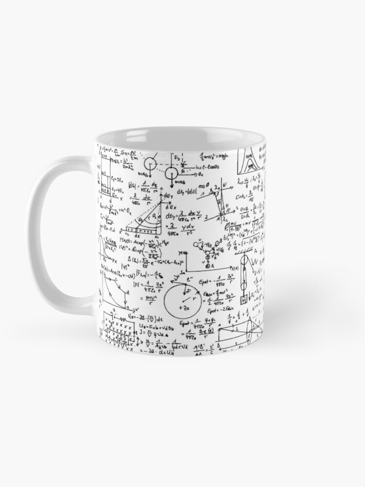 "Physics Equations" Coffee Mug for Sale by TLTextiles | Redbubble