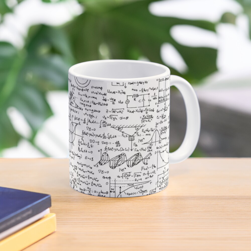 "Physics Equations" Coffee Mug for Sale by TLTextiles | Redbubble
