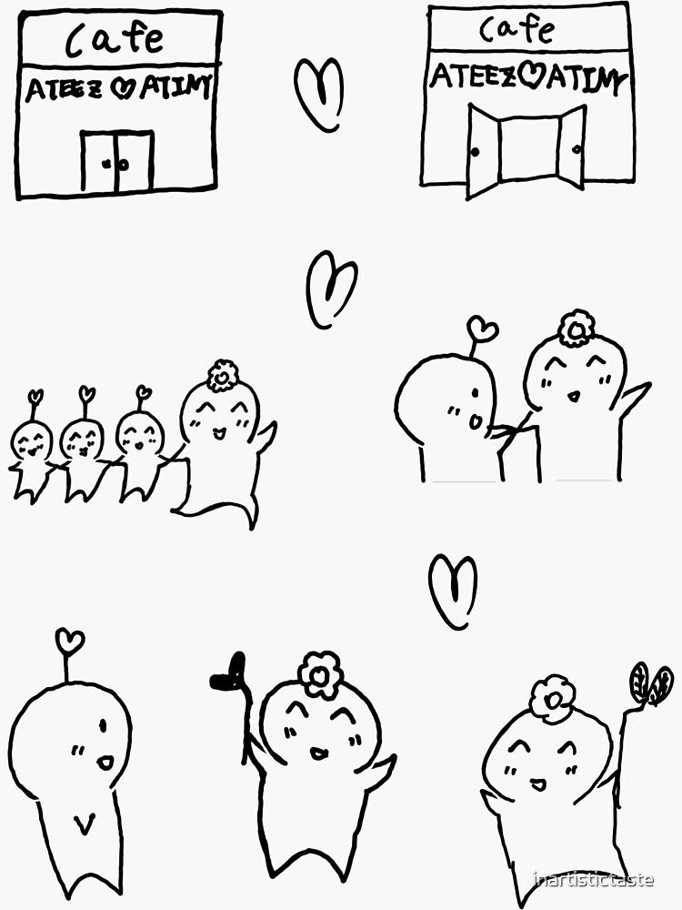 "KYSTICKERS [SET 001]" Sticker for Sale by inartistictaste | Redbubble