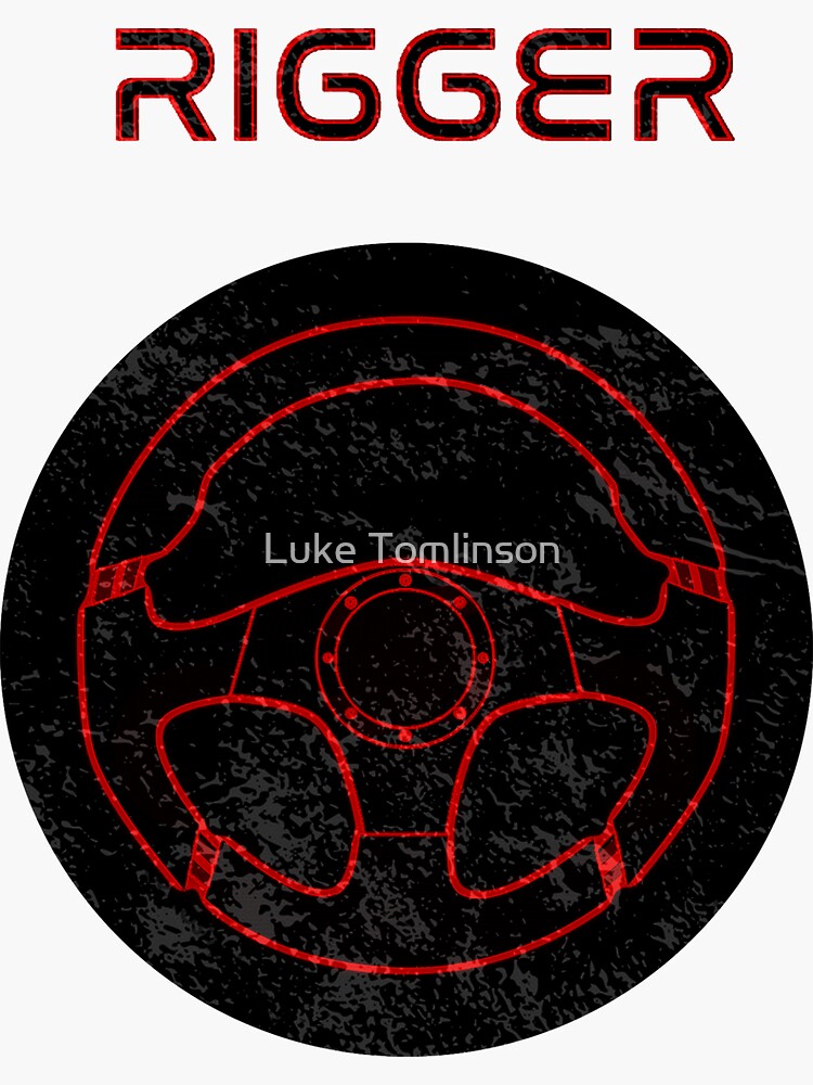 "Rigger - Archetype" Sticker by lucafon18 | Redbubble