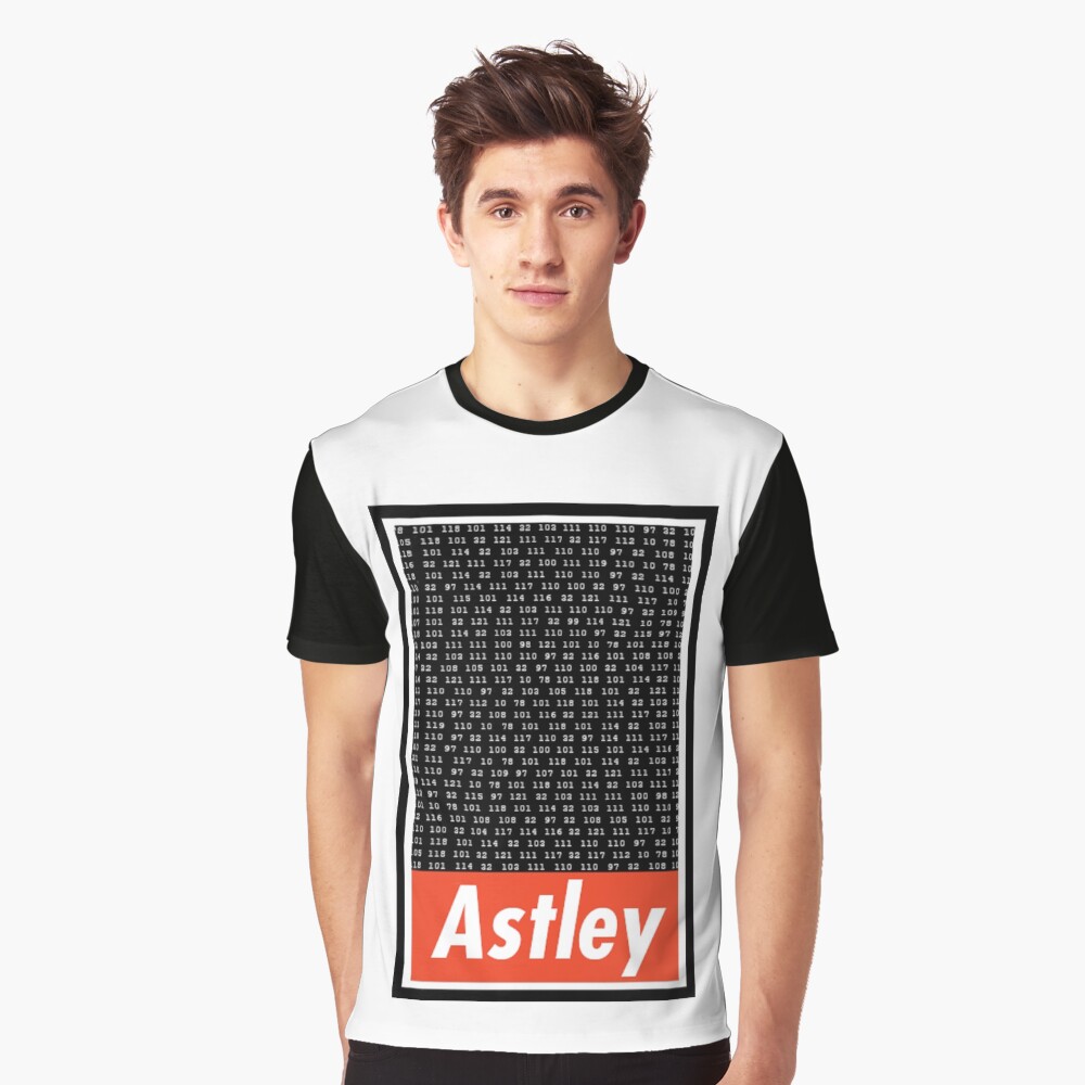 "Rick Rolled in ASCII" Art Print for Sale by KBwiththeTees | Redbubble