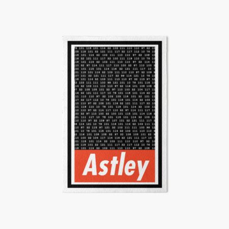 "Rick Rolled in ASCII" Art Board Print for Sale by KBwiththeTees ...