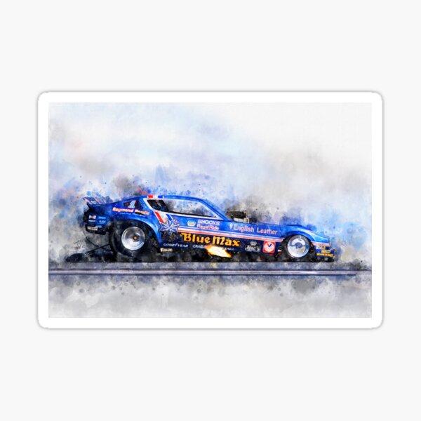 "Raymond Beadle, Blue Max" Sticker by theodordecker | Redbubble