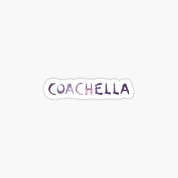 Coachella Stickers | Redbubble