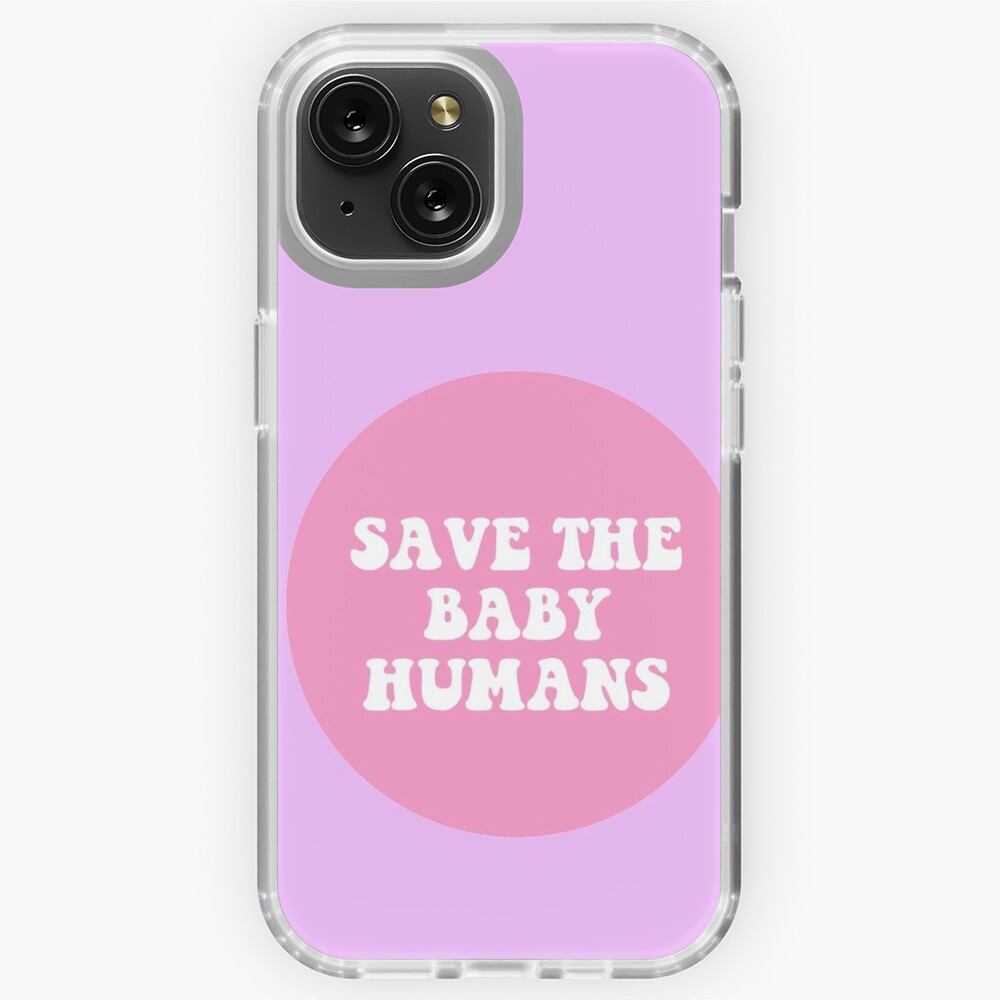 "Save the Baby Humans" Sticker for Sale by Giselle Joseph | Redbubble