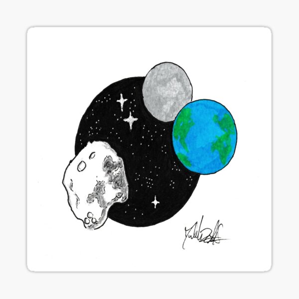 "losgryfog's Asteroid Day 3 Juno" Sticker by losgryfog | Redbubble