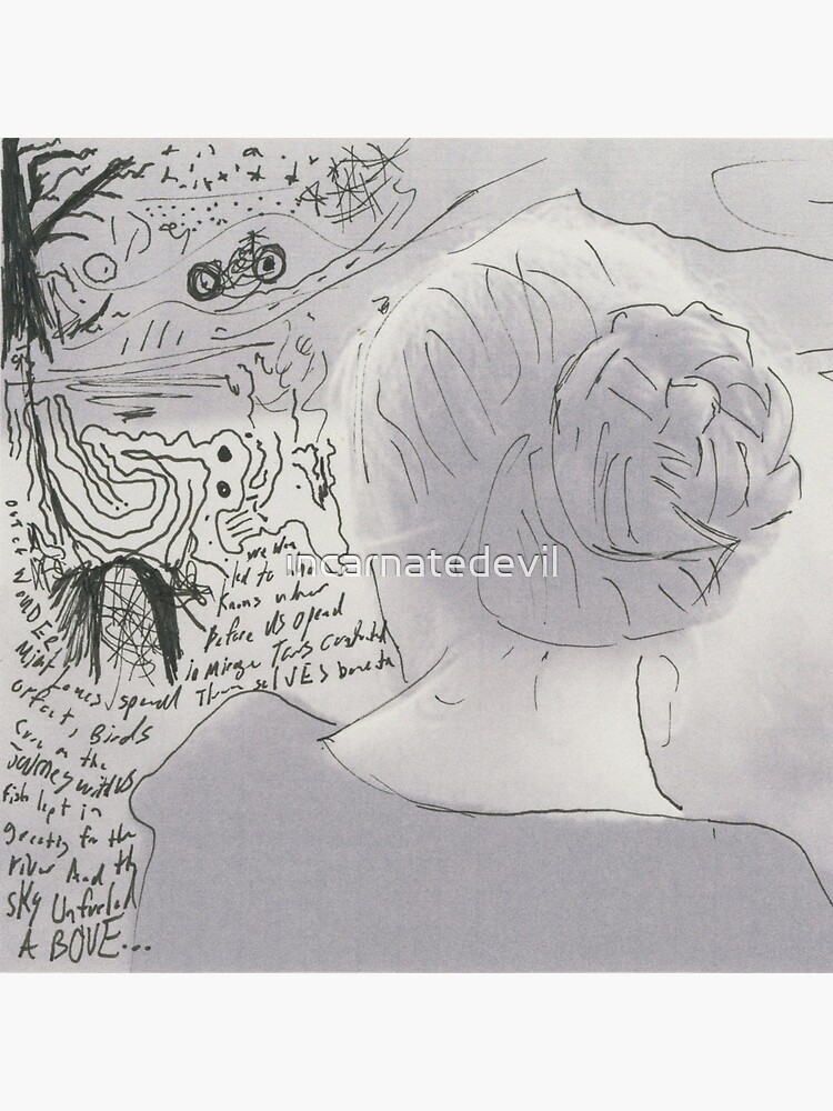 "current joys band sticker" Sticker for Sale by incarnatedevil | Redbubble