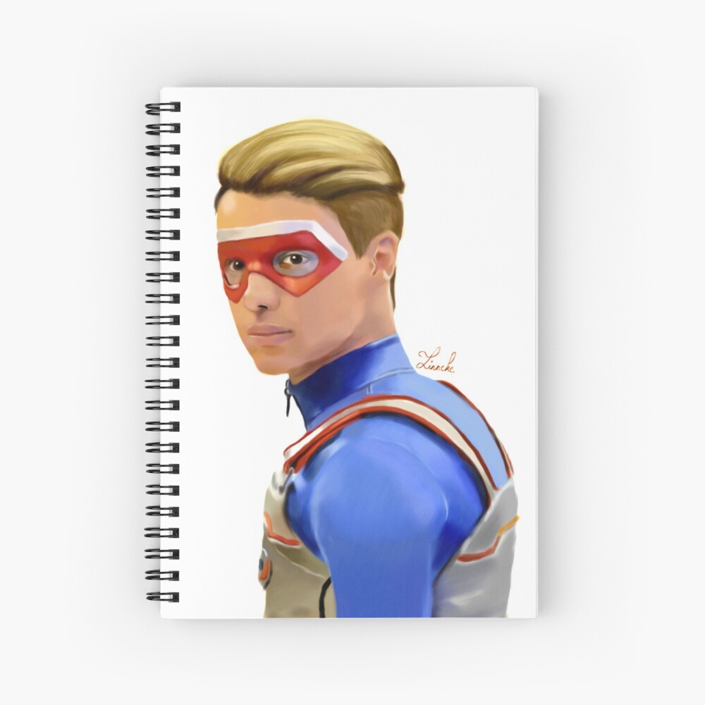 "Kid Danger - Heroic Sketch" Spiral Notebook for Sale by Linneke ...