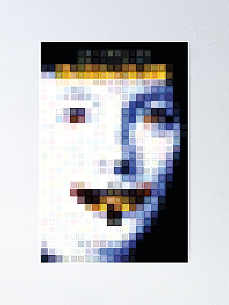 "Pixelated Famous Movies - 46 of 100" Poster by Stuff-on-Things | Redbubble