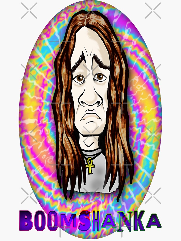 "Neil Pye - Boomshanka" Sticker for Sale by niblogrape | Redbubble