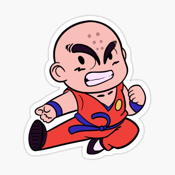 Krillin Stickers | Redbubble
