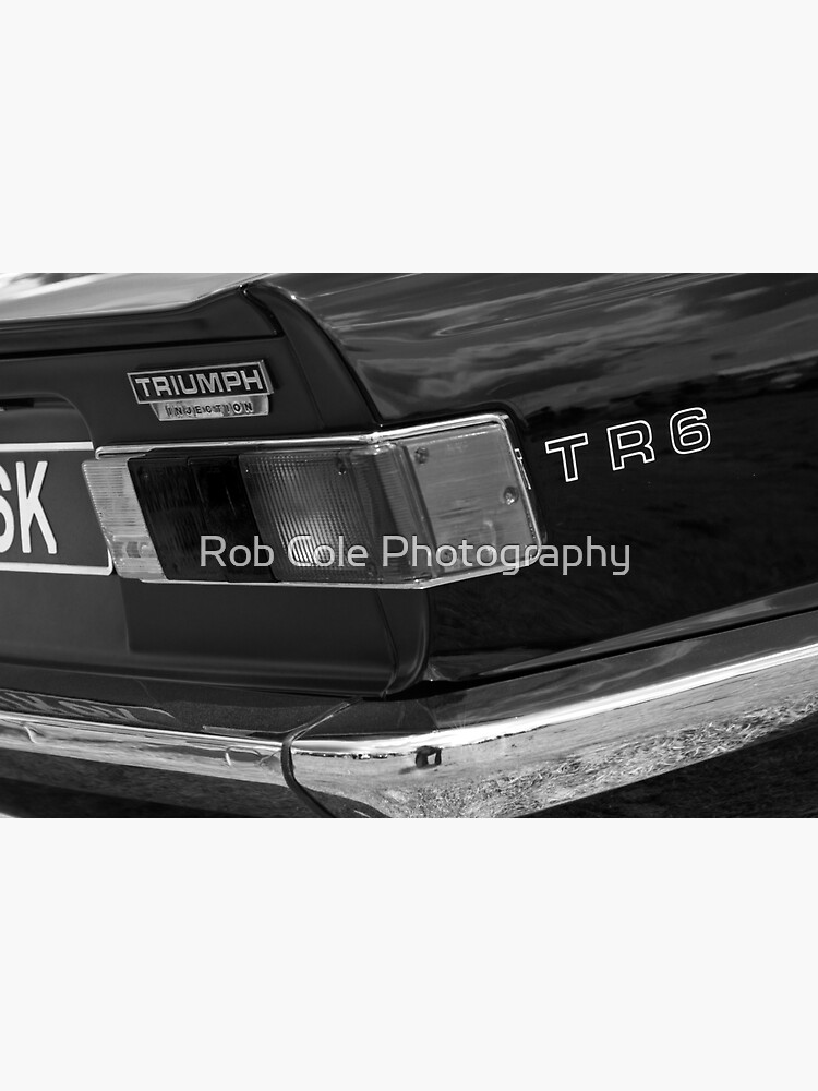 "Classic Triumph TR6 Sports Car" Sticker by robcole | Redbubble