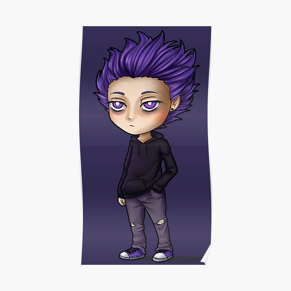 "Hitoshi Shinsou Chibi" Poster for Sale by xonyis | Redbubble
