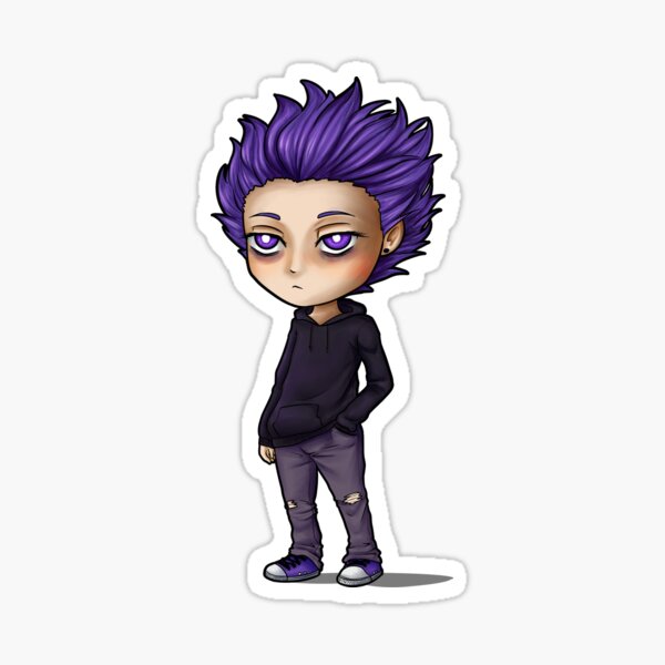 "Hitoshi Shinsou Chibi" Sticker by xonyis | Redbubble
