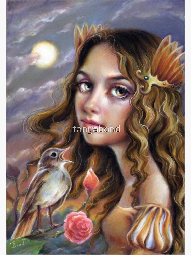 "Nightingale" Sticker for Sale by tanyabond | Redbubble