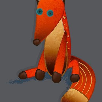 "Magic Fox" Sticker by isiangeath | Redbubble