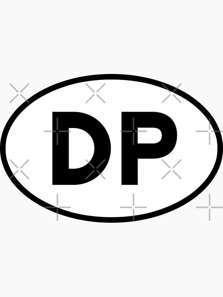 "Oval DP" Sticker for Sale by ovals2 | Redbubble