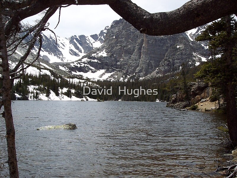 "The Loch Lake, Colorado R.M. National Park" by David Hughes | Redbubble