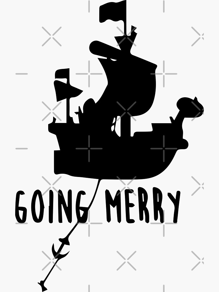 "Going Merry" Sticker by konpan | Redbubble
