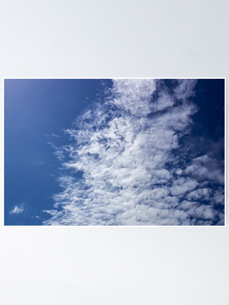 "clouds" Poster for Sale by ricobarinas | Redbubble