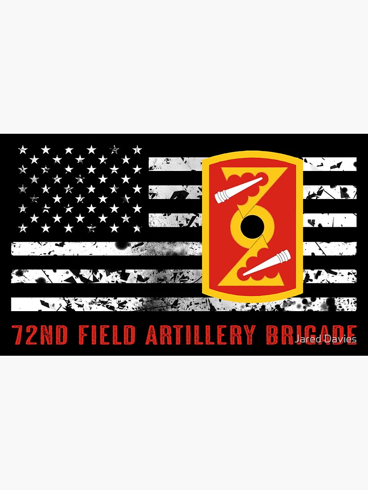 "72nd Field Artillery Brigade" Sticker for Sale by Jared Davies | Redbubble