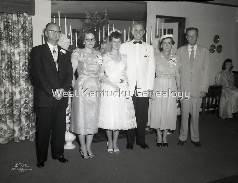 "Elkins & Draffen Wedding / No.2" by West Kentucky Genealogy | Redbubble