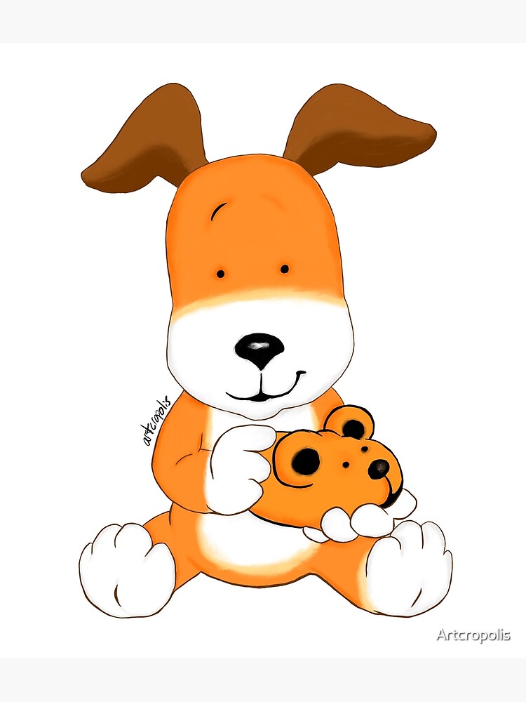 "Kipper and His Slipper" Poster for Sale by Artcropolis | Redbubble