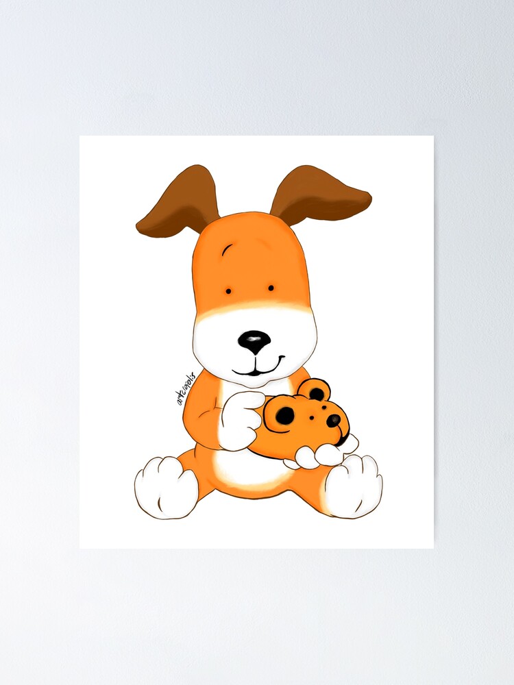 "Kipper and His Slipper" Poster for Sale by Artcropolis | Redbubble