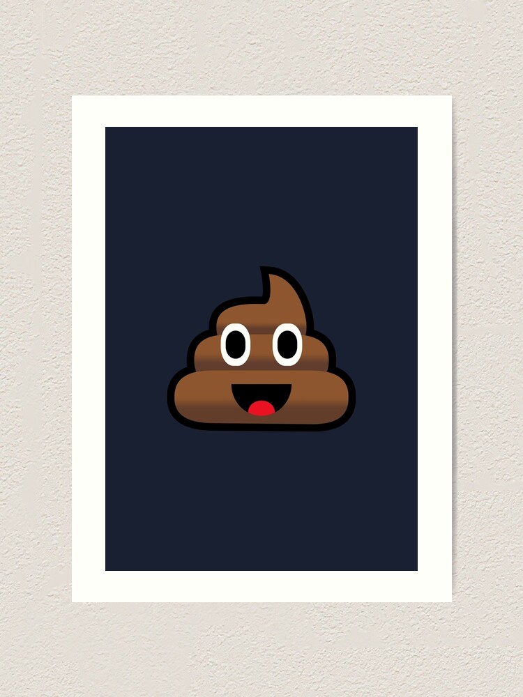 "Poop Emoji" Art Print for Sale by Feelklin | Redbubble