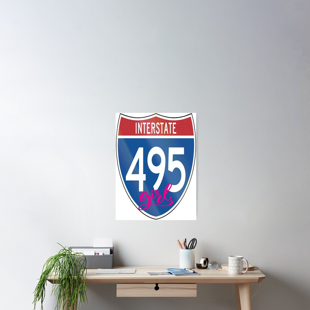 "495 Sign Girl Long Island New York Interstate Long Island New York ...