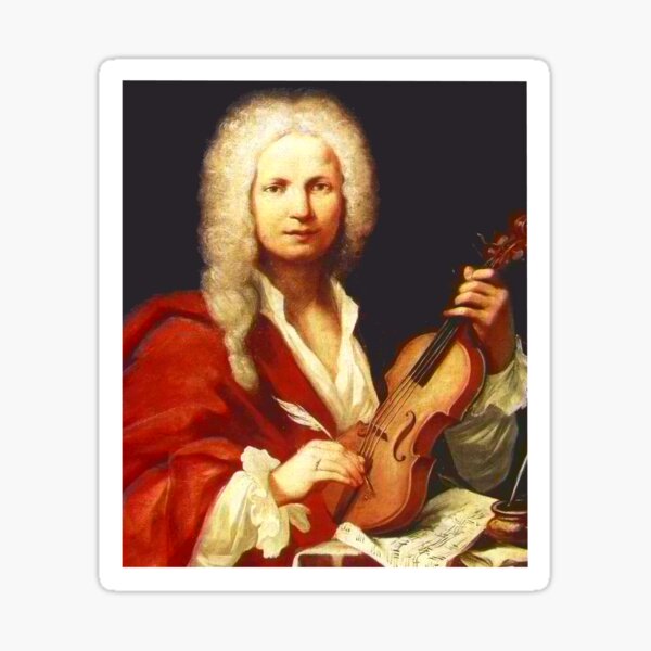 Antonio Vivaldi Stickers | Redbubble