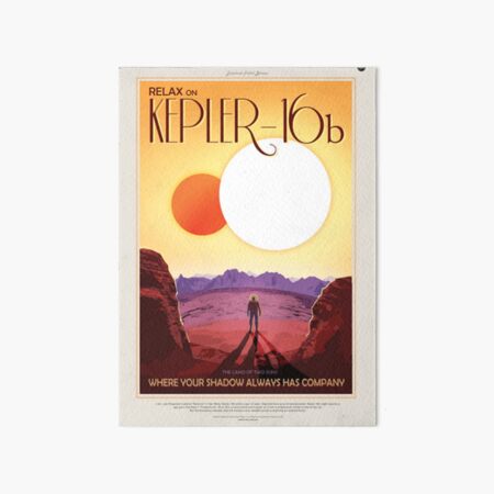 "Kepler NASA poster" Art Board Print for Sale by Redbooster | Redbubble