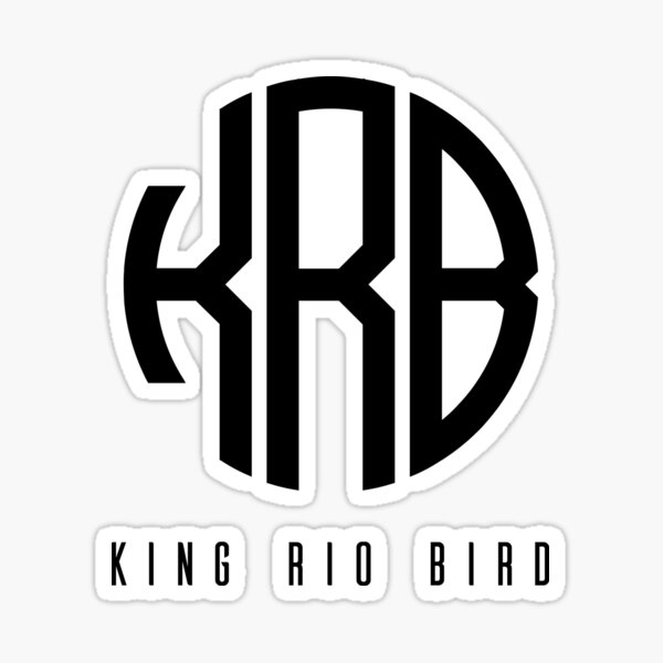 "King Rio Bird's Monogram Logo" Sticker for Sale by seasir | Redbubble