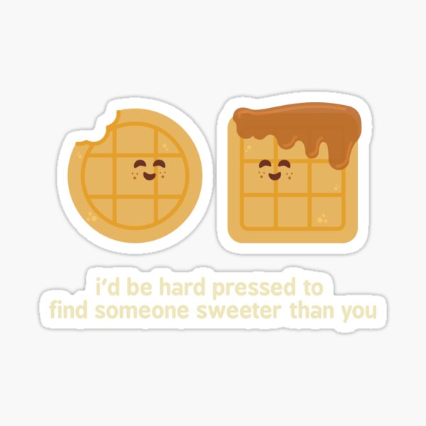 "You're too sweet" Sticker for Sale by zacrizy | Redbubble