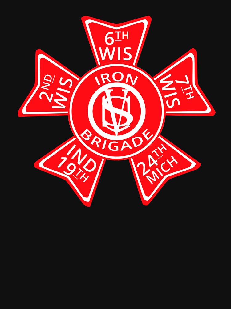 "Iron Brigade American US Civil War " Essential T-Shirt for Sale by ...