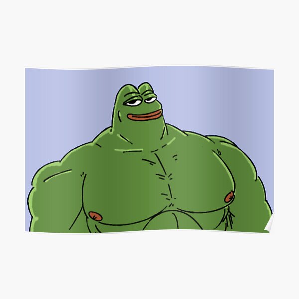 "Chad Pepe" Poster for Sale by SuburbanLife | Redbubble