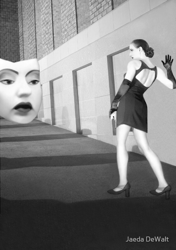 "The Mask " by Jaeda DeWalt | Redbubble