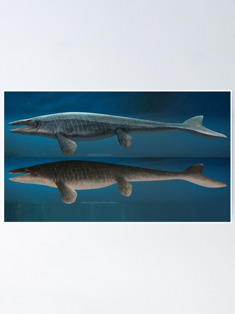 "Saurian - Mososaurus" Poster for Sale by RJ Palmer | Redbubble