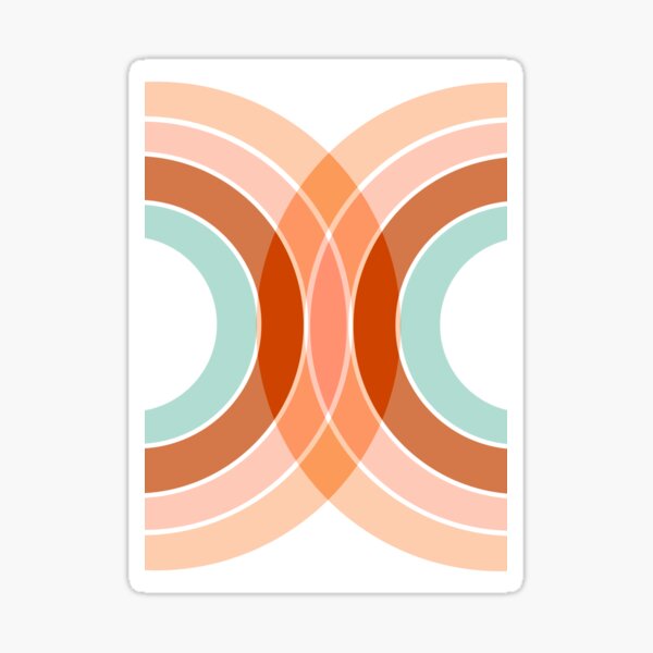 "Rainbow reflection" Sticker by galeswitzer | Redbubble