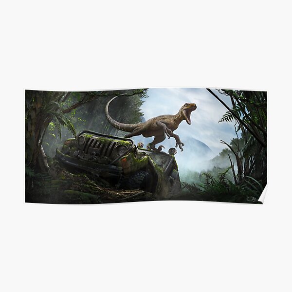 "The Isle - Magnaraptor" Poster by arvalis | Redbubble