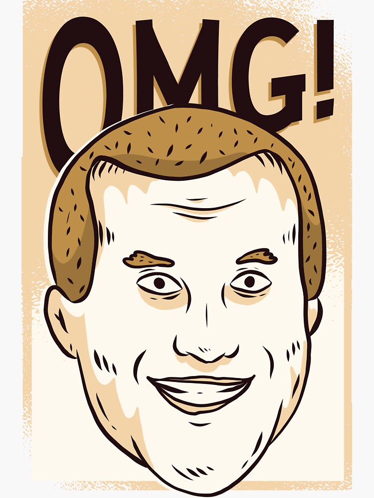 "OMG Meme" Sticker by Vanditdesigns | Redbubble