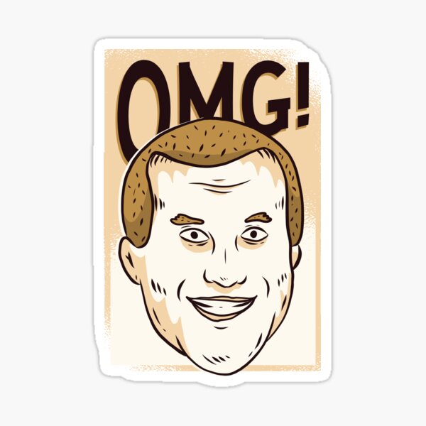 "OMG Meme" Sticker by Vanditdesigns | Redbubble