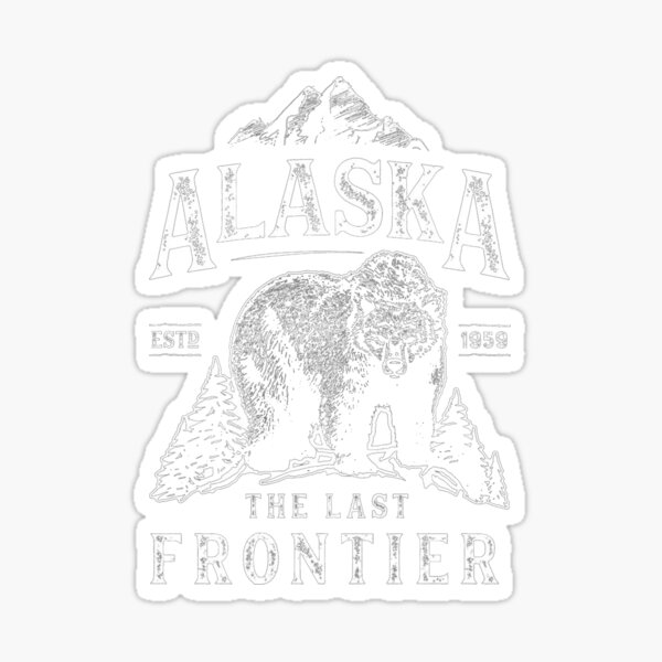 Alaska Grown Stickers | Redbubble