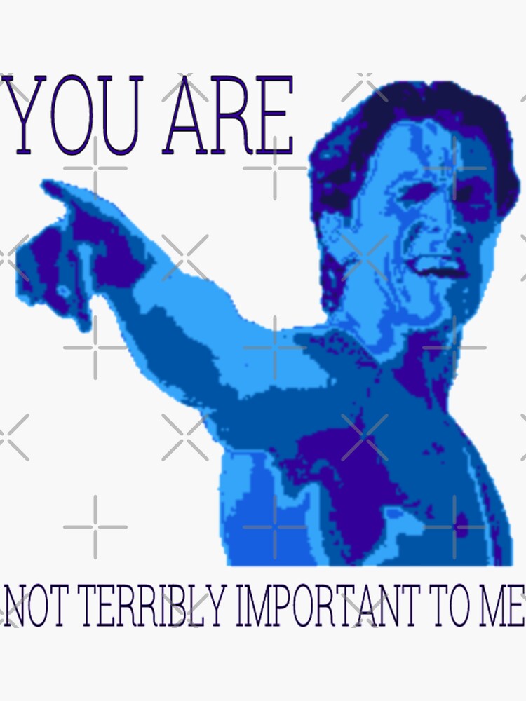 "Patrick Bateman" Sticker by valentinpereda | Redbubble