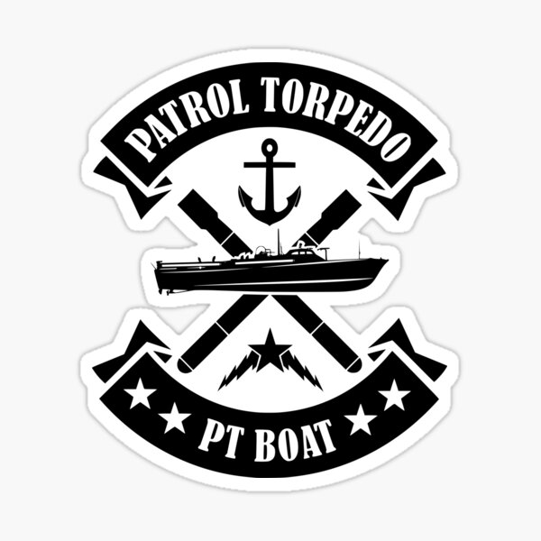 "WW2 Patrol Torpedo Boat - PT Boat" Sticker for Sale by StrongVlad ...