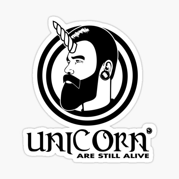 "Unicorn are still alive" Sticker by netrok | Redbubble