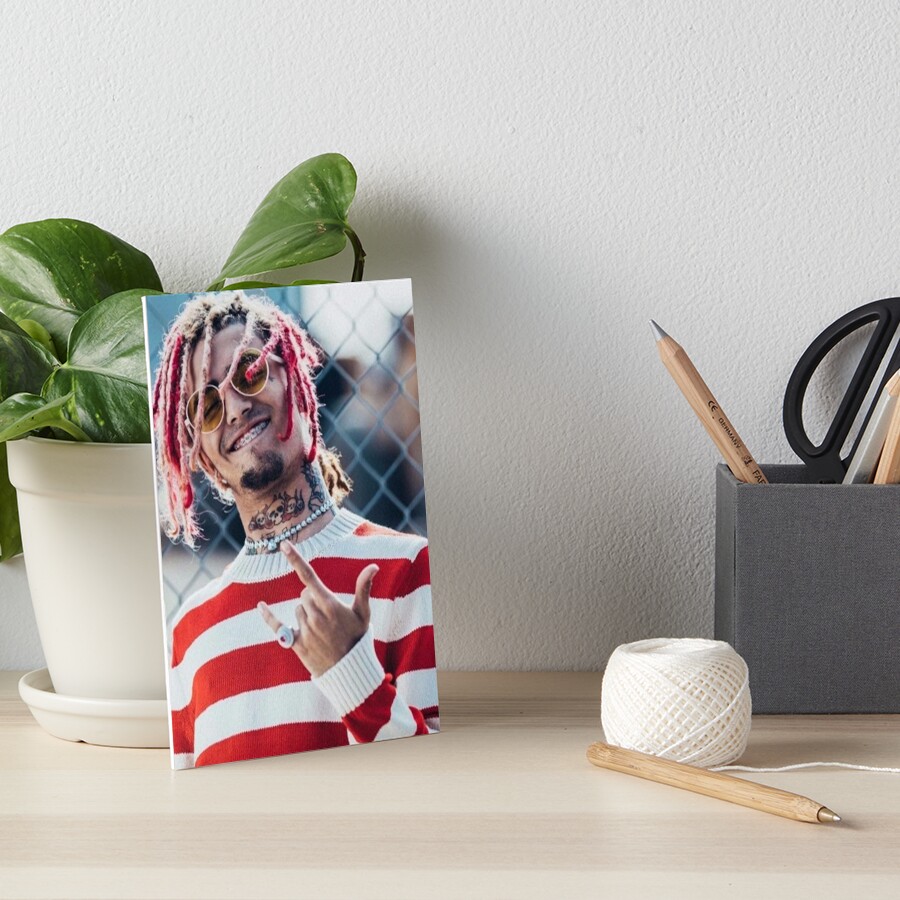 "LIL PUMP ROCKING FINGERS" Art Board Print by itsyaboifabian | Redbubble