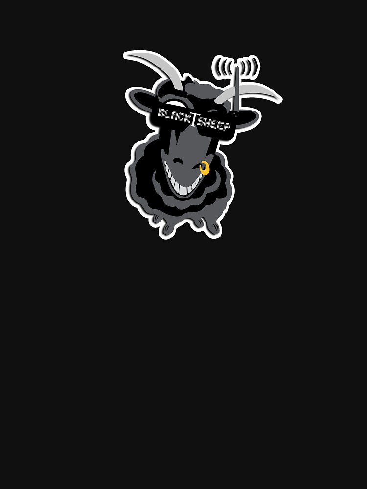 "Team BlackSheep // The Sheep" T-shirt for Sale by aufmschlauch ...