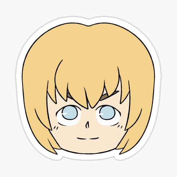 "Armin Arlert - Attack On Titan" Sticker for Sale by Ashab0mb | Redbubble