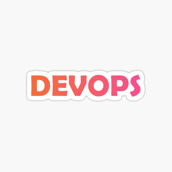 "DevOps Engineer - Lava" Sticker by Lukiane | Redbubble
